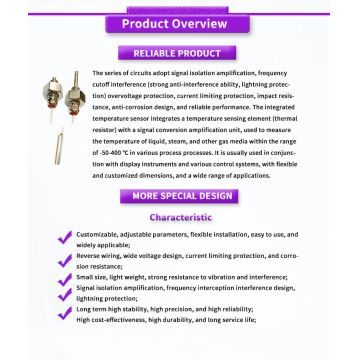 Quality UBW100 Waterproof Temperature sensor/Transmitter Compact Accurate And Interferen for sale