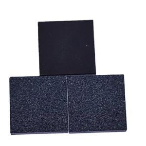 Quality Black Polycrystalline BDD Diamond Boron Doped CVD Diamond Rough Surface High for sale