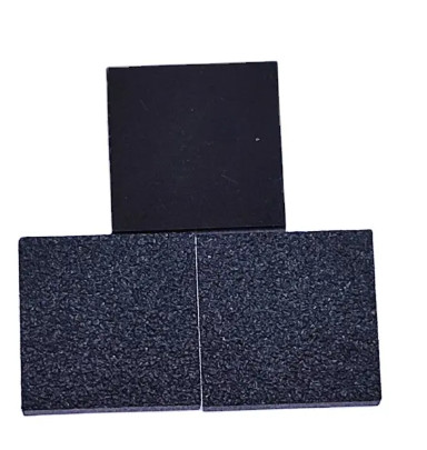 Quality Black Polycrystalline BDD Diamond Boron Doped CVD Diamond Rough Surface High for sale