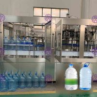 Quality 3 In 1 Monoblock 5L Bottle Drinking Water Plant , Mineral Water Filling Plant for sale
