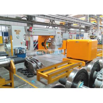 Quality Double Cylinder Railway Wheel Press 700mm Piston Stroke for sale