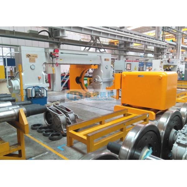 Quality Double Cylinder Railway Wheel Press 700mm Piston Stroke for sale