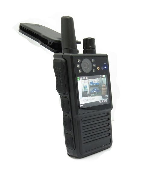 Quality Walkie Talkie 4G 3G WIFI 1000M Police Worn Cameras for sale