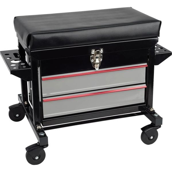 Quality Dual Side Rolling Tool Tray Automotive Creeper Seat for sale