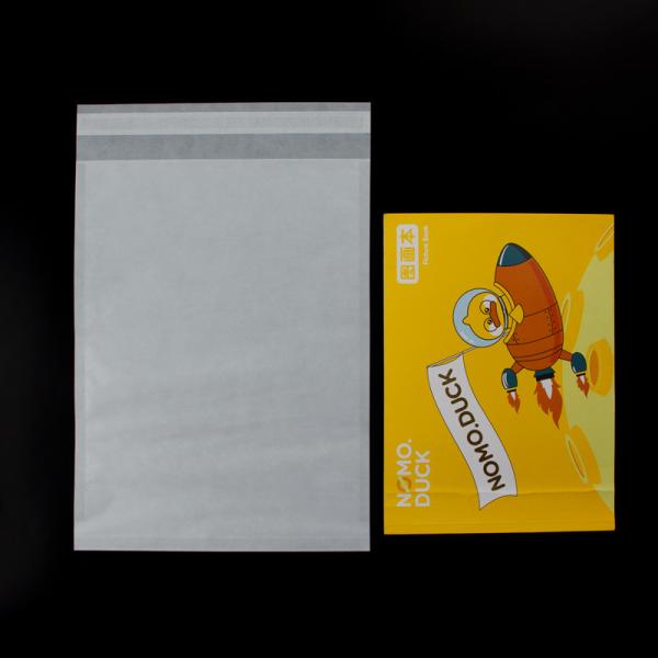Quality Custom Printed Biodegradable Recycled Glassine Paper Bag Craft Paper Gift Bags for sale