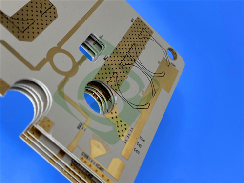 Quality RF-10 high frequency material PCB 2-Layer Copper Clad Laminate 10mil Core with for sale