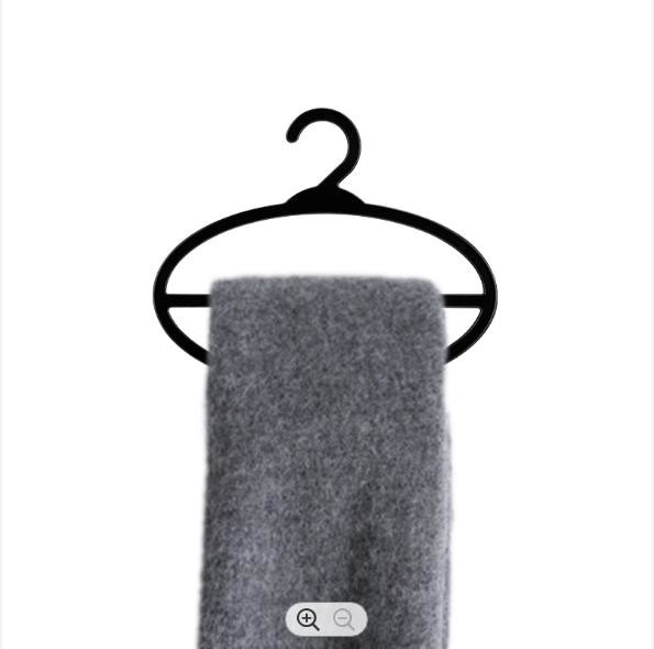 Quality PP Plastic Scarf Hanger , Fabric Display Round Scarf Hanger for sale