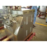 Quality High Pressure Milk Homogenizer Machine Manual / Hydraulic Operating for sale