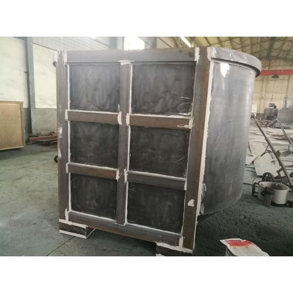 Quality D Shaped Continuous Paper Pulper Machine Equipped With Rope Winch And Settler for sale