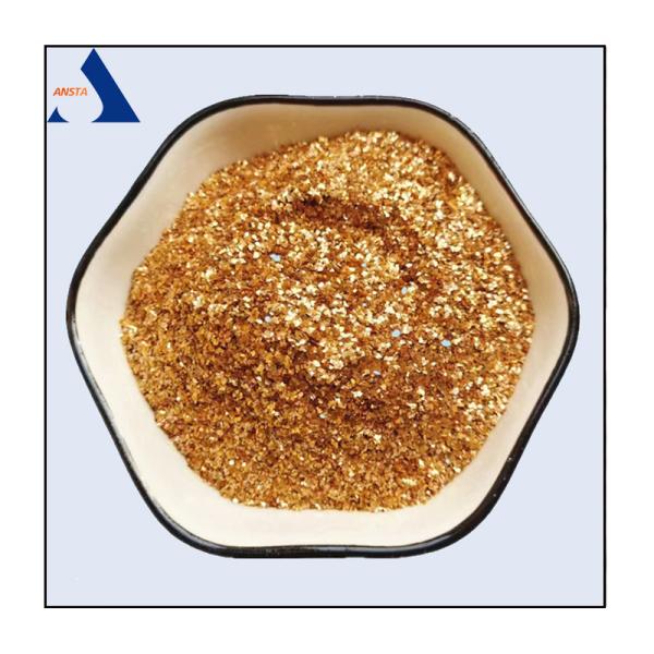 Quality 35 Years Mica Factory Supply Calcined Golden Mica Powder for sale