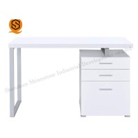 Quality Minimalist I Shape Executive Style Desk Fireproof For Relax Area for sale