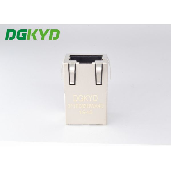 Quality Side Plug 100 Megabytes Integrated Filter 1 Port RJ45 90 Degree for sale