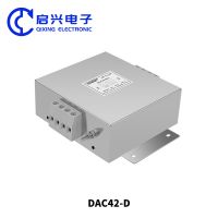 Quality 380V AC Three Phase Four Wire EMI Power Supply Noise Filter 40A-80A Variable for sale