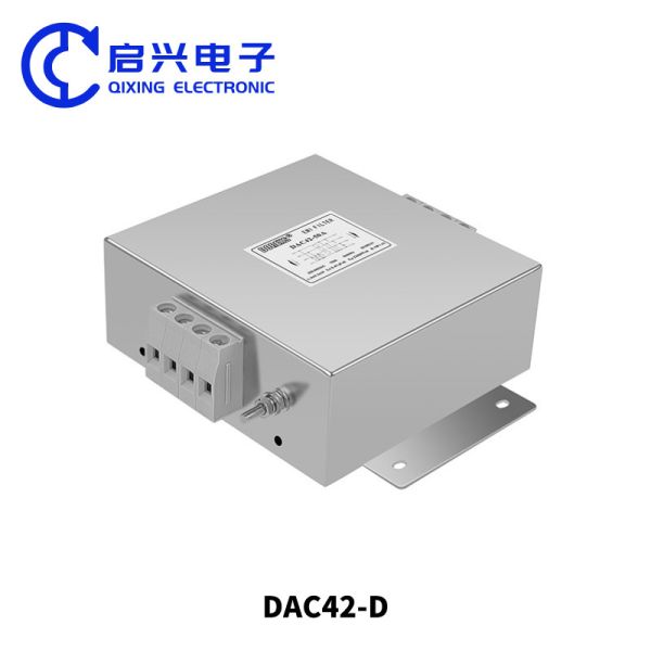 Quality 380V AC Three Phase Four Wire EMI Power Supply Noise Filter 40A-80A Variable for sale