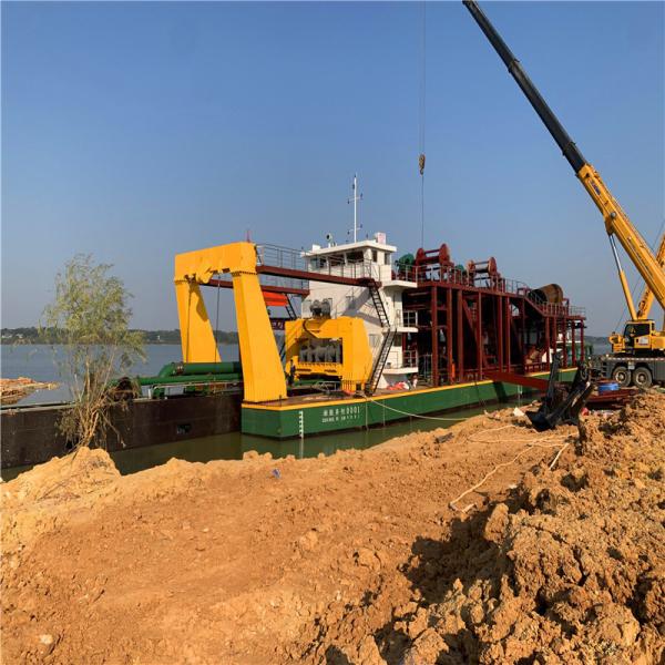 Quality 20 Inch Cutter Suction Dredger with Customized River Sand Pump and Cummins Main for sale