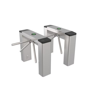 Quality Semi-Automatic RFID QR Code Tripod Turnstile Gate for Secure Access Control for sale