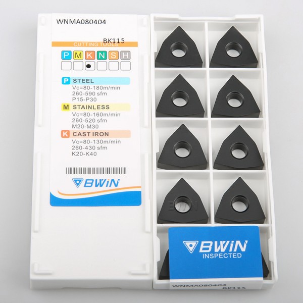 Quality Wnma 080412 Turning Carbide Inserts Metal Lathe Cutting Cnc Carbide Inserts for sale