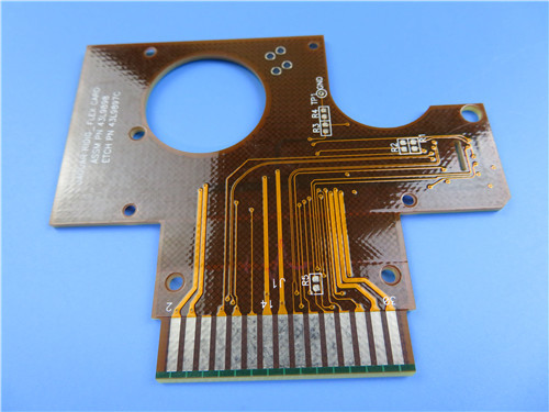 Quality Double Sided Rigid-flex PCBs Built on RO4003C With Hot Air Soldering Green for sale