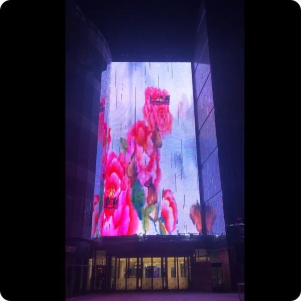 Quality Building Lighting LED Grid Screen RGB Waterproof Ip67 Transparent for sale