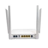 Quality ZC-521NX6 XG PON ONU Internet Device 4GE 2VOIP 2USB AX1800 WiFi 6 GPON ONT for sale