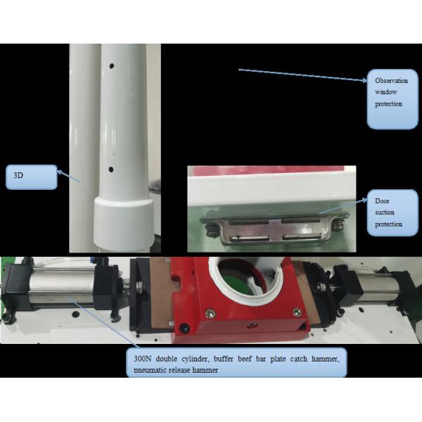 Quality ASTM D2444 High Precision Drop Hammer Test Machine ISO 9001 for sale