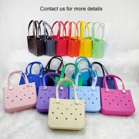 Quality Soft Bag Fashion Style Trendy Niche Messenger EVA Hole Hollow Beach Bag For Kids for sale