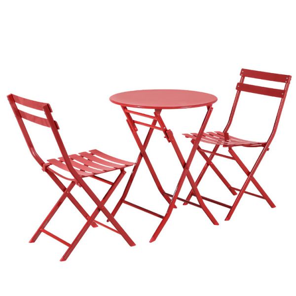Quality Traditional Charm Contemporary Function Folding Table and Chair Set for Courtyard for sale