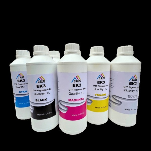 Quality Hot Sale Dtf Printer Ink 1000ml Pet Film Heat Transfer Dtf Ink for XP600 I3200 I1600 Printhead for sale