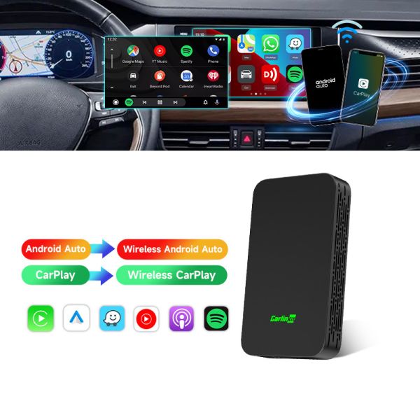 Quality Wireless Apple Carplay Android Auto Dongle Atmel At91Sam9260 Adapter Ai Box for sale