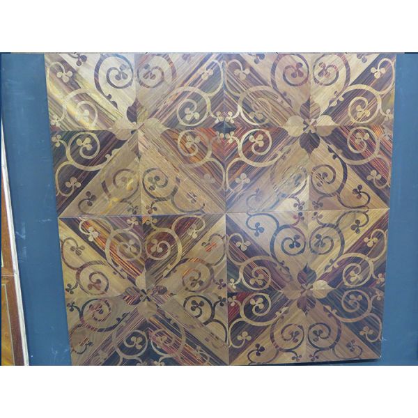 Quality Artistic Versailles Panels Flooring Wooden Parquetry Tiles Flooring Custom Designs for sale