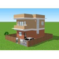 Quality Prefab Hot Dip Galvanized Lightweight Steel Structure Villa Duplex Apartment for sale