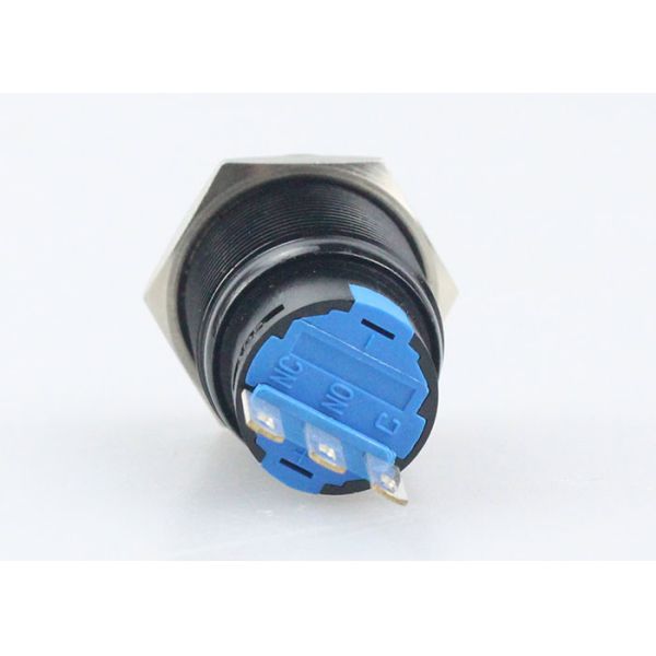 Quality Latching Metal Push Button Switch , 3 Pin Automotive Push Button Switches for sale