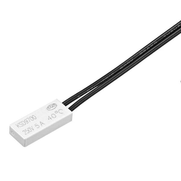 Quality 5A Normally Open Temperature Switch Bimetal KSD9700 Thermal Switch for sale