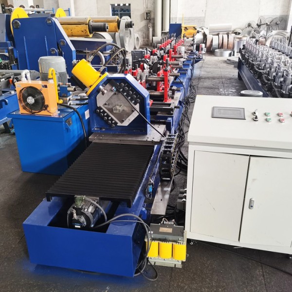 Quality 8Kg Z C Purlin Roll Forming Machine Full Automatic Steel Frame for sale