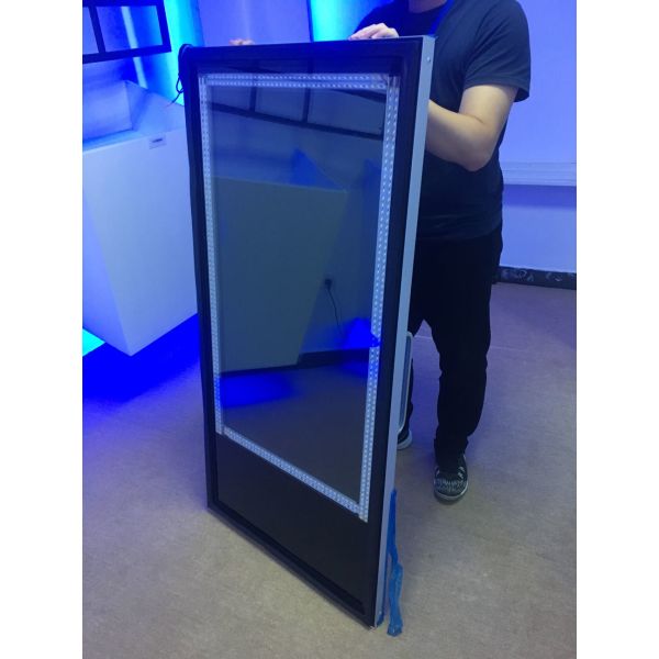 Quality Flexible Size Transparent Lcd Screen Colorful With Self Close Cooling System for sale