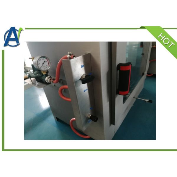 Quality Single Flame Source Test Ignitability Apparatus EN ISO 11925-2 and DIN 53438 for sale