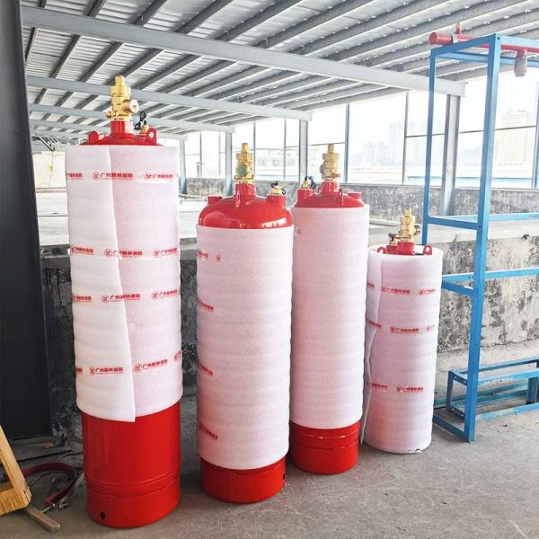 Quality 180L HFC 227ea Fire Extinguishing System For External Pressure Oil Storage Facilities for sale