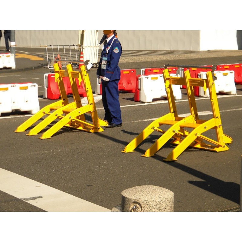 Foldable Tomarukun Car Park Security Barrier in use