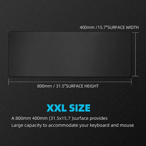 Quality Say Goodbye to Slipping Mouse Pads DANTU Extended Desk Pad for sale