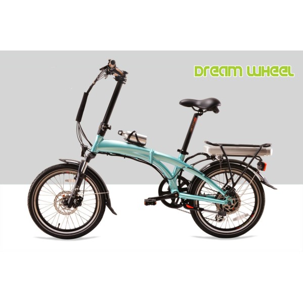 Quality 32km/h Electric Folding Bike , Electric Folding Bicycle With Pedal Assist System for sale