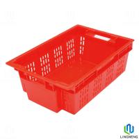 Quality Plastic Fruit And Vegetable Crates for sale