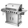 china Heavy Duty AGA 201ss Gas BBQ Grill 650MM Kitchenaid Built In Bbq