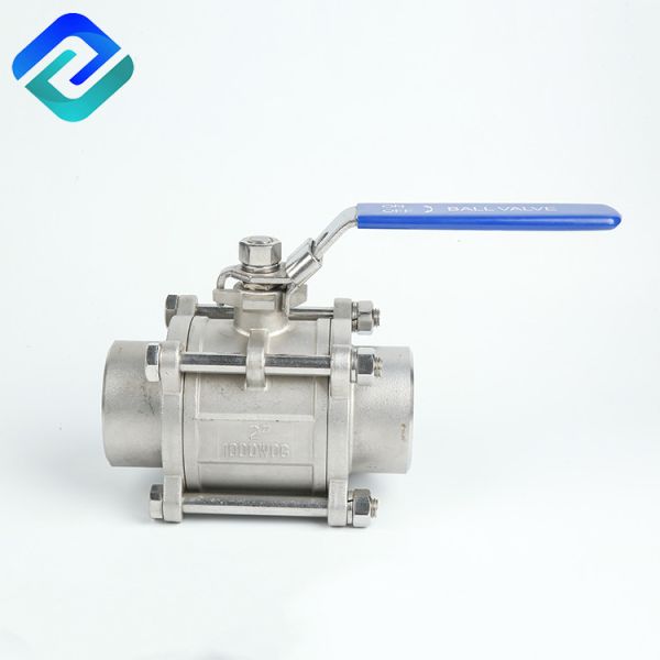 Quality Thread Parallel BSPP Welding Ball Valve DN50 Full Bore for sale