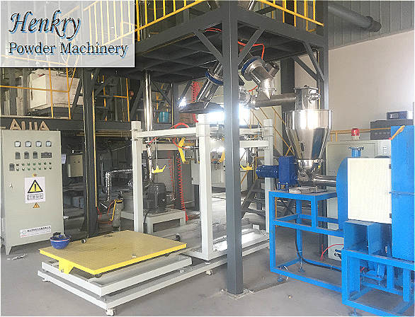 Quality Lifting And Lowering Powder Packaging Equipment With Exact Feeding Rate for sale