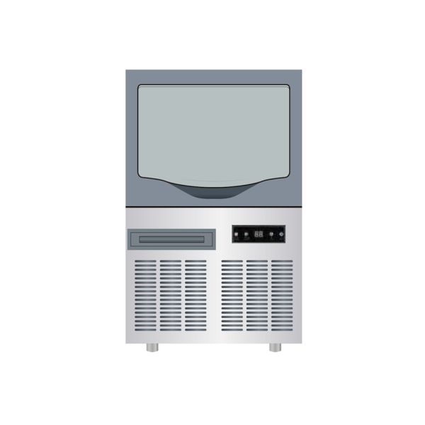 Quality Undercounter Type Commercial Cube Ice Machine engineered for quiet operation for sale