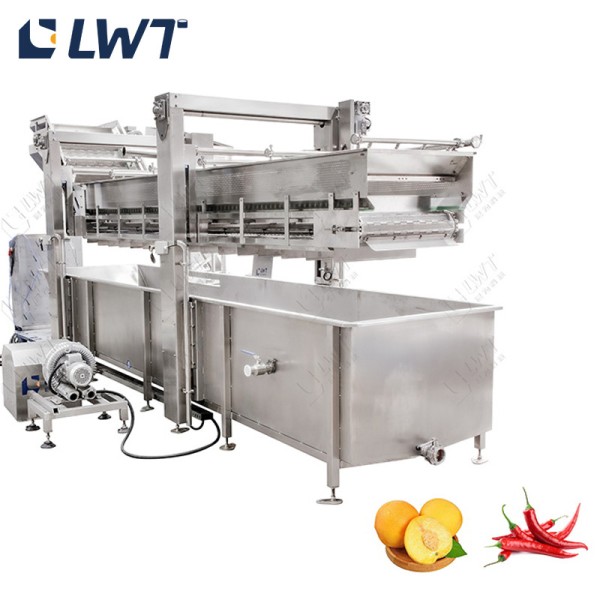 Quality Energy Saving Automatic Pepper Vegetable Washing Machine CE for sale