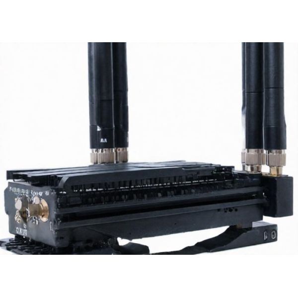 Quality 3kg Weight Network Signal Jammer Six Way With Two Frequency Segment Settings for sale