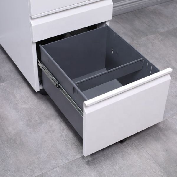 Quality Assembled Structure A4 File 3 Drawer Mobile Pedestal for sale