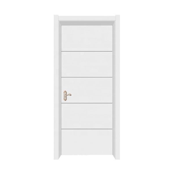 Quality Modern Design Style Processing Plastic Frame Soundproof UPVC Doors For Bathroom for sale