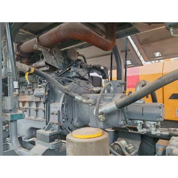 Quality 2012 Sany Used 6013 Trailer Pump ，Old Concrete Pump Tow Behind for sale